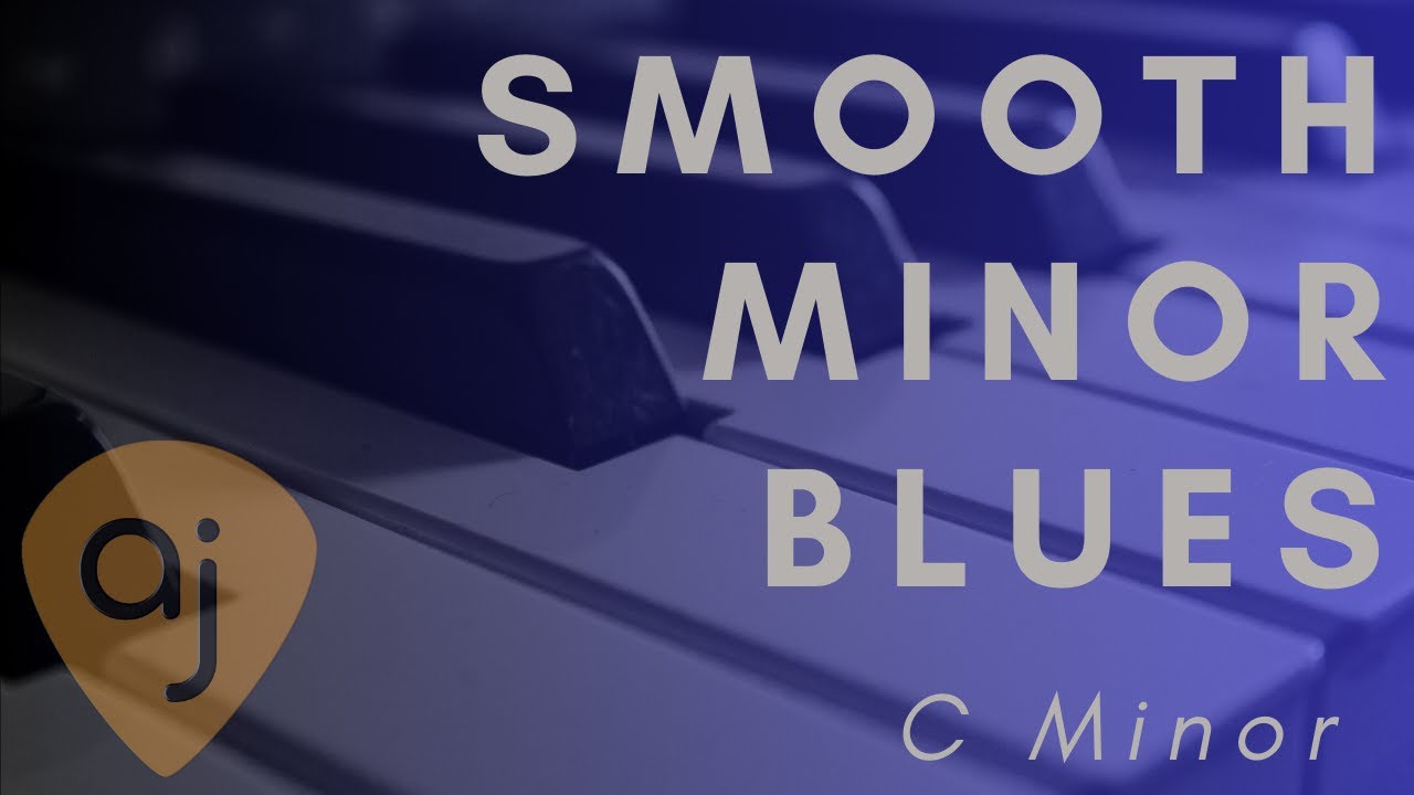 Smooth Minor Blues Jam | Piano / Synth Backing Track (C Minor) # ...