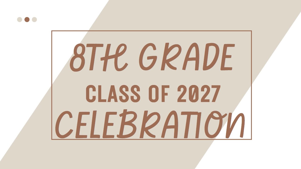 Albany's Class of 2027 - 8th Grade Celebration - YouTube