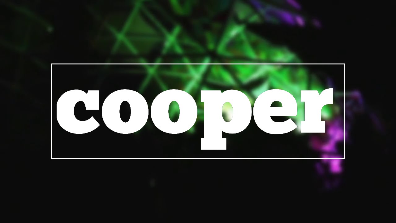 How do you spell cooper? - YouTube