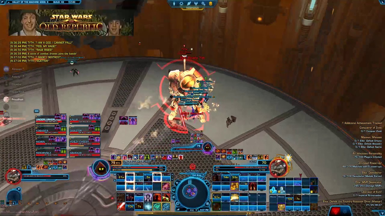 SWTOR: Tyth 8P NiM (Assassin Tank PoV) - YouTube