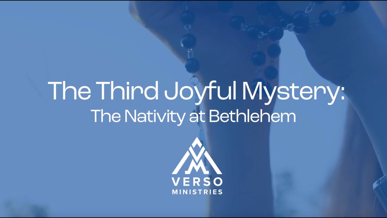 The Third Joyful Mystery... in Bethlehem - YouTube