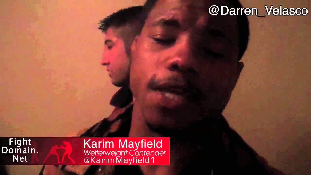 Karim Mayfield on Garcia, Broner, TR Fighters, and Top Rank Debut - YouTube