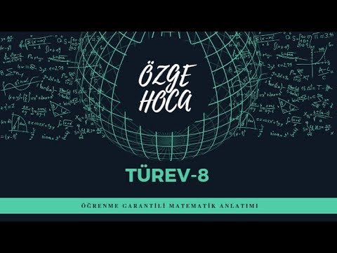 TÜREV 8 #TEĞET VE NORMAL DENKLEMLER #YKS #12.SINIF