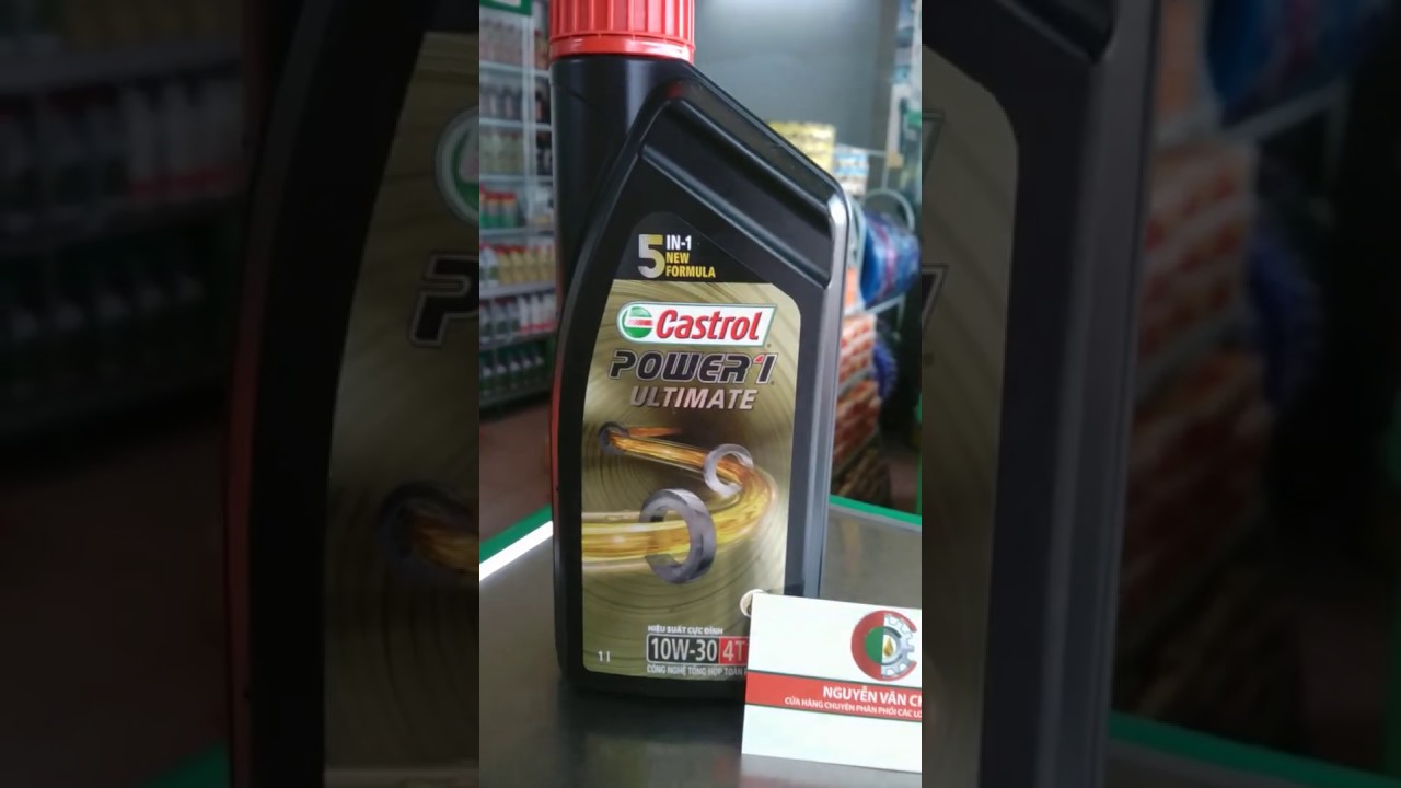 Castrol POWER1 ULTIMATE 10W-30 4T - YouTube