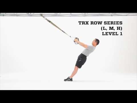 TRX Row Series L, M, H Level 1 - YouTube