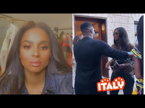 [2021] Ciara seen in Italy running into Diddy with his girls + Russell ...