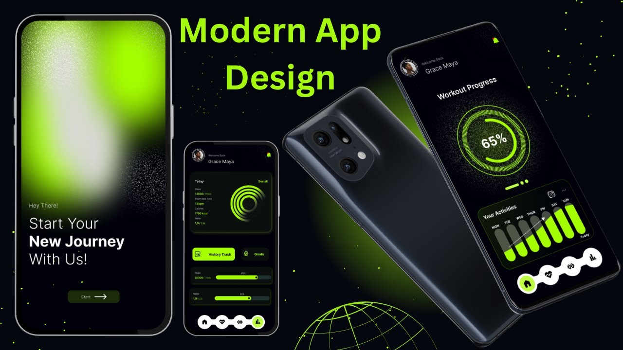 Modern App Design using Figma - YouTube