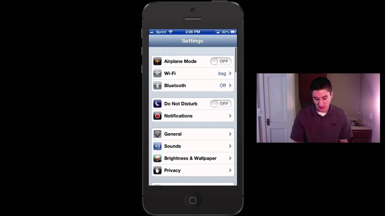 Turning off Text Message Preview - iPhone/iPad/iPod Touch - YouTube