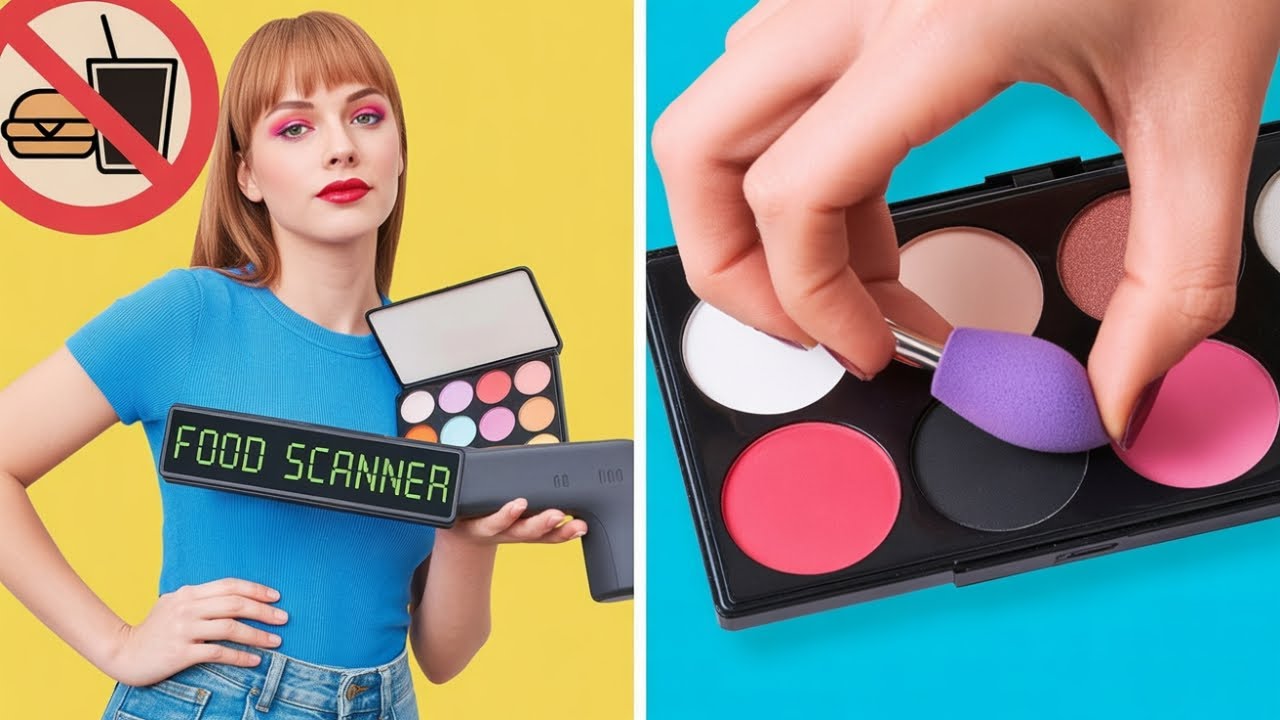 NGUMPETIN MAKANAN || Saat Makanan jadi BFF! Kiat Keren Ngumpetin Makeup ...