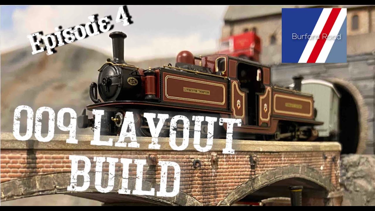 Building a OO9 Model Railway Episode 4:Tunnel portals, river beds and ...