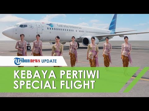 Kebaya Cantik Para Pramugari Maskapai Garuda Indonesia karya Desainer Kondang Anne Avantie