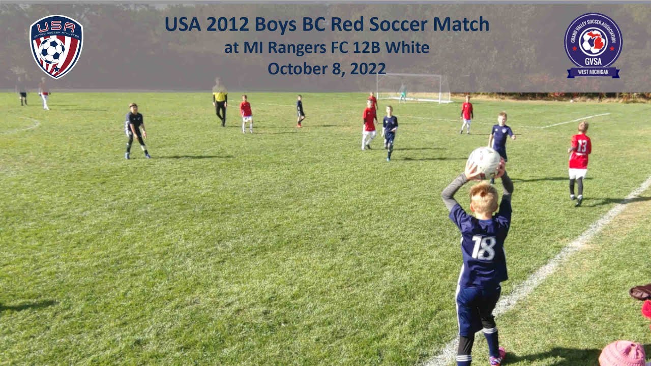 USA 2012 Boys BC Red at MI Rangers FC 12B White - U11 - Oct 08, 2022 ...