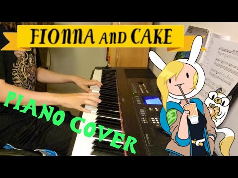 Fionna and Cake Theme SLAPS on Piano - YouTube