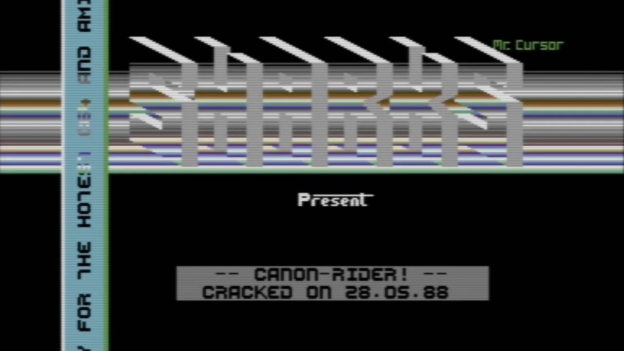 C64: Mr. Cursor - The Sharks Intro (1988) - YouTube