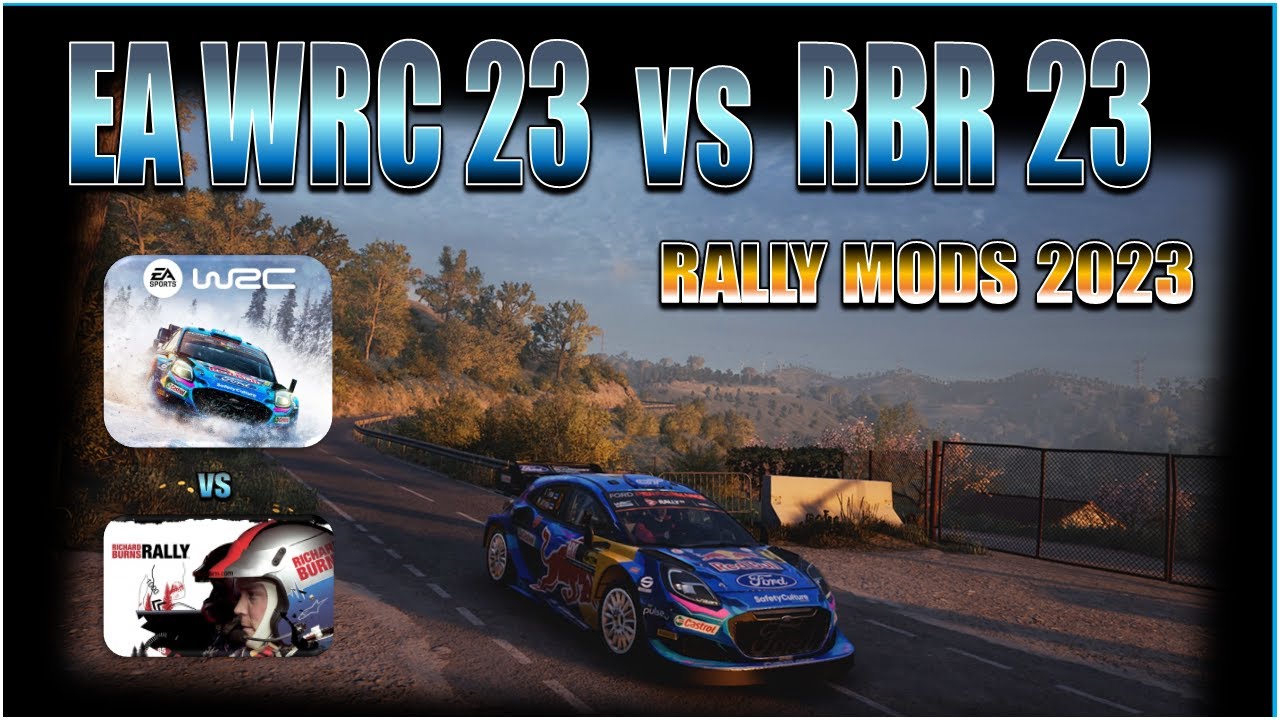 EA WRC 23 vs RICHARD BURNS RALLY 23 - YouTube
