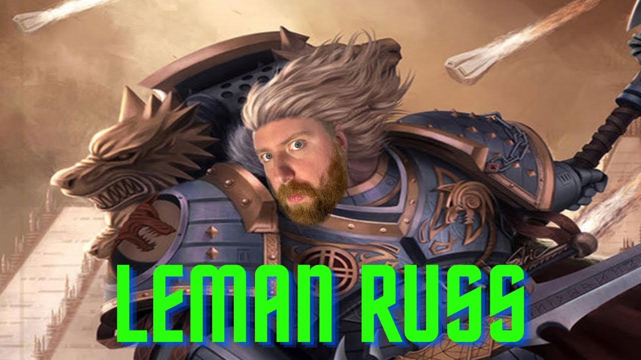 Warhammer 40k Lore: Leman Russ, King of the Space Wolves - YouTube