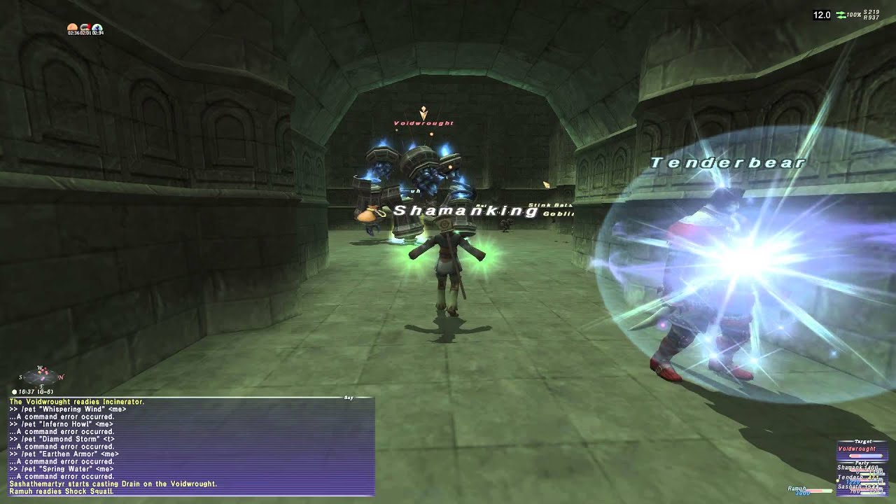 FFXI - Voidwrought (Windurst Voidwatch T4) - YouTube