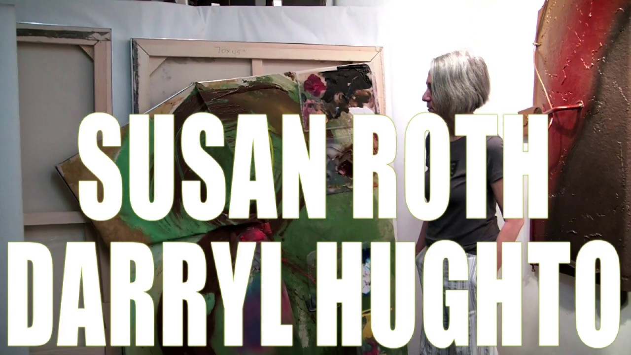 Married Artists Susan Roth & Darryl Hughto on Susan's Shaped Paintings ...