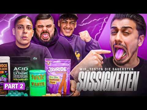 KARTAL & SAMIR TESTEN DIE SAUERSTEN SÜSSIGKEITEN DER WELT 😂