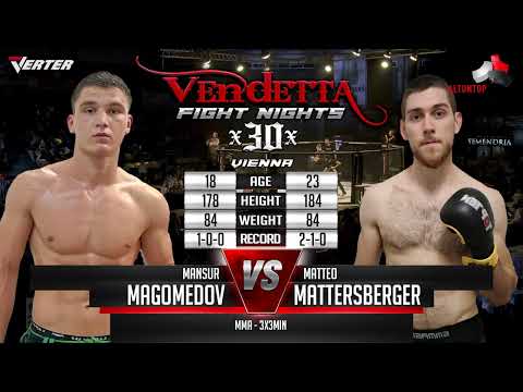 VENDETTA 30: MANSUR vs MATTEo | FULL FIGHT