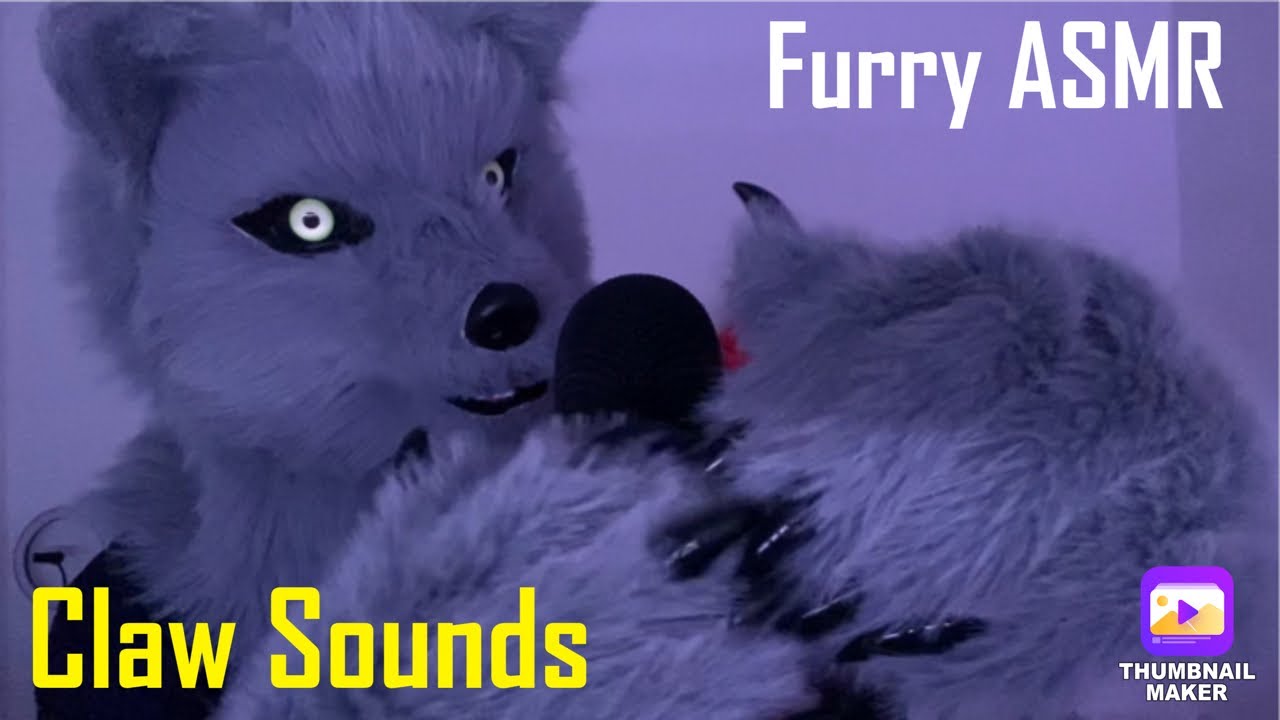 (Furry ASMR) ONLY Claw Sounds (No Talking) - YouTube