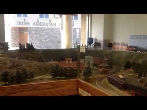 The Willis Hobbies O Scale Layout on the First Floor - YouTube