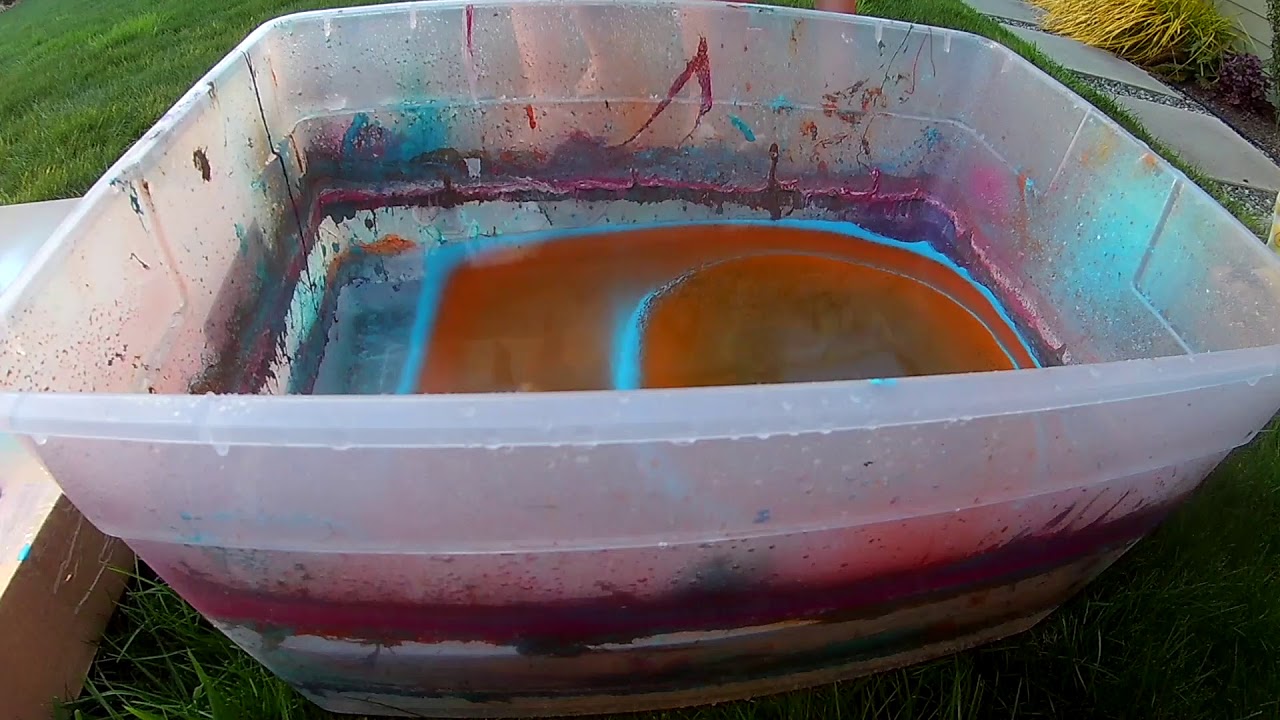 Hydro dipping items around my house - YouTube