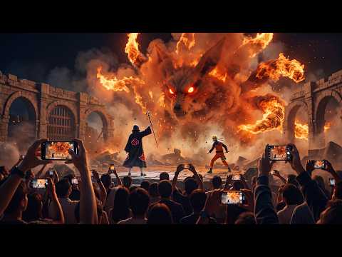 This Japanese 2.5D Theater Looks Like Real Anime 🤯 Giant Nine-Tailed Fox Battle