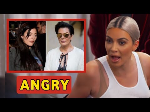 ANGRY!🔴 Kim K is devastated after Kylie Jenner ATTACKED mum Kris Jenner ...