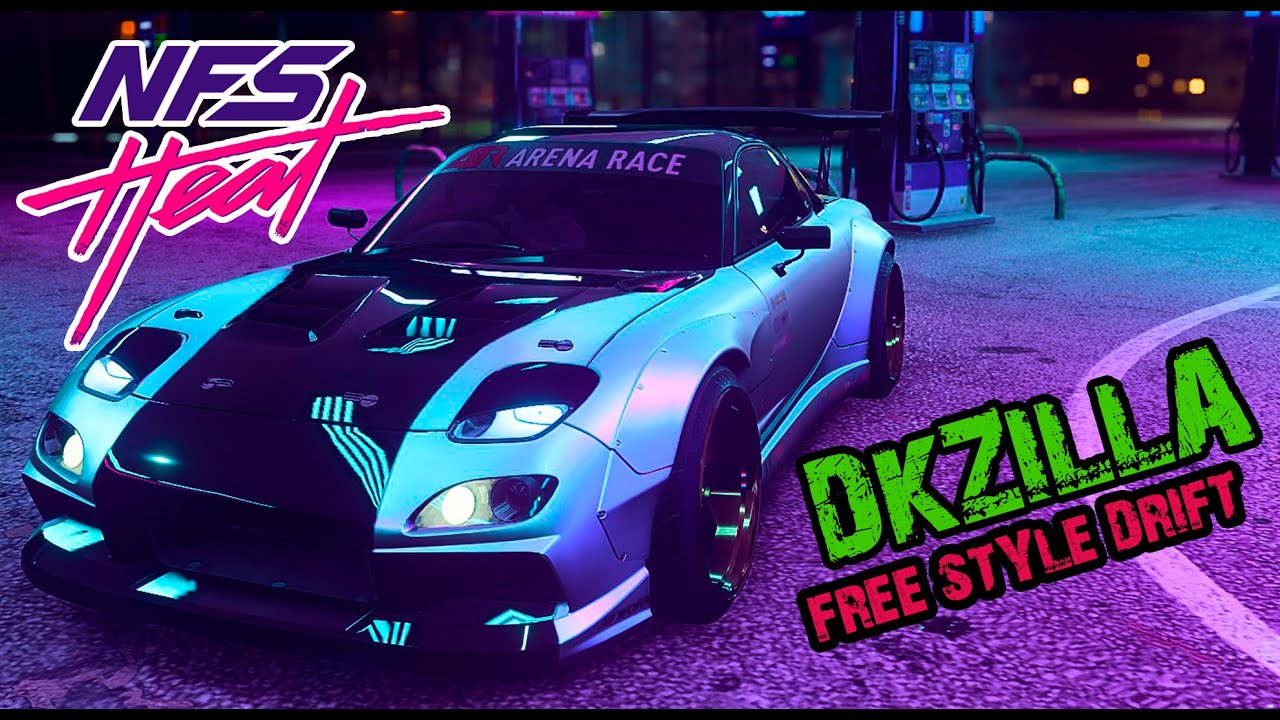 NFS HEAT - RX7 é o melhor carro de Drift - YouTube