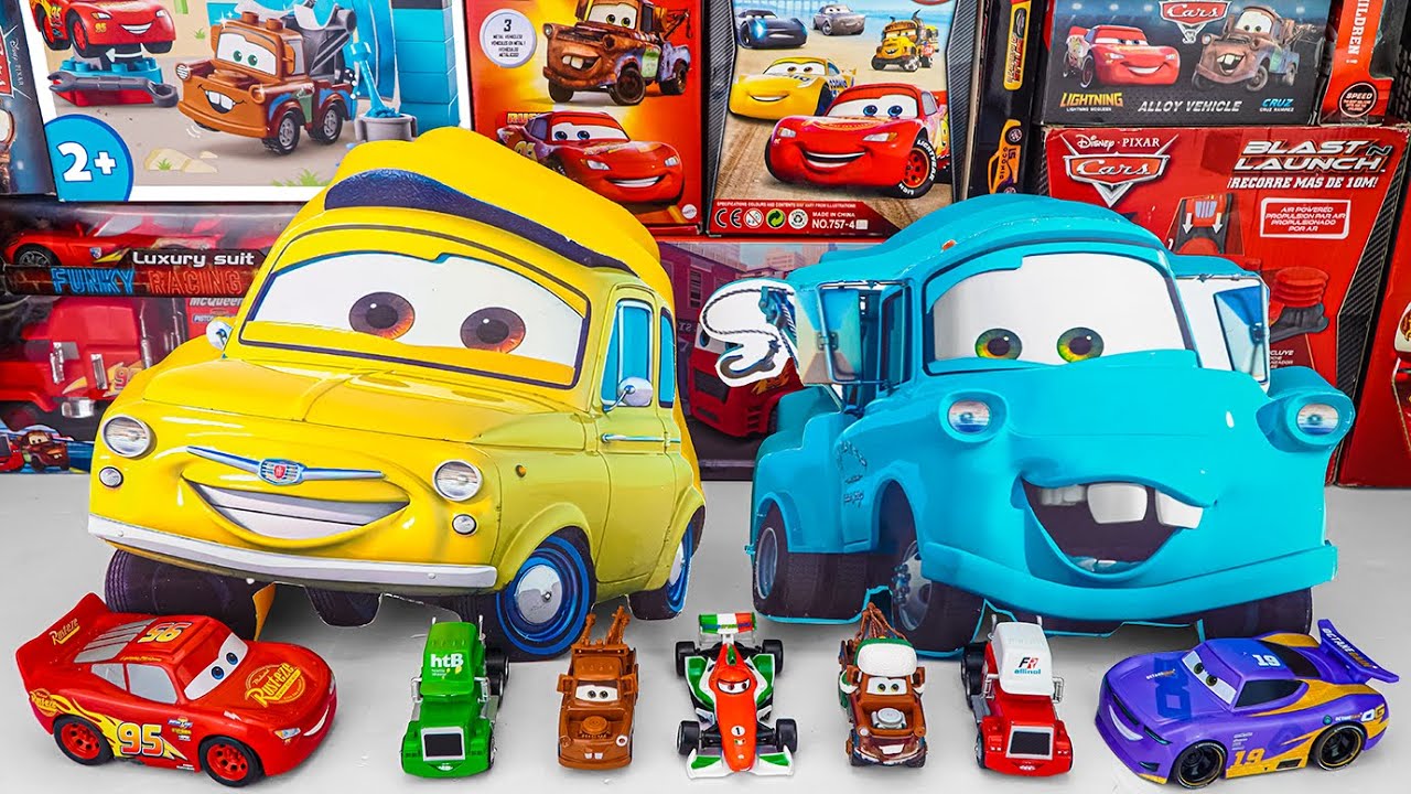 Disney Pixar Cars Unboxing Review l Lightning McQueen RC Cars | Mystery ...