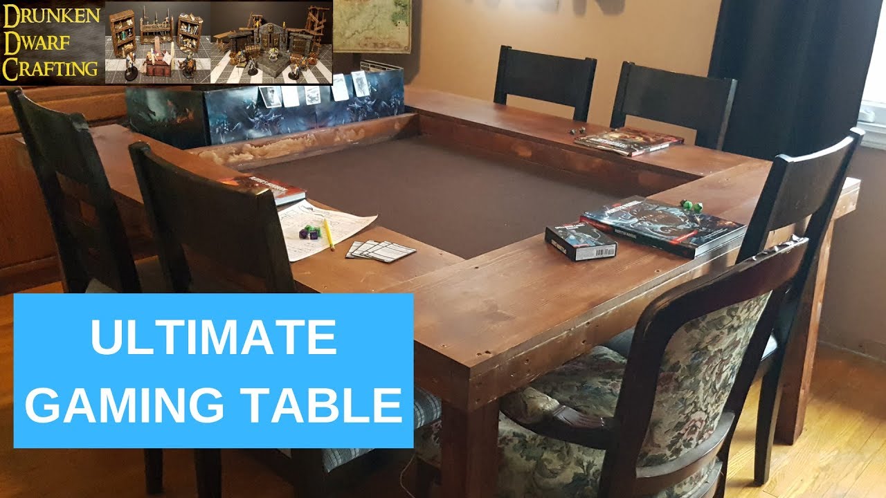 Ultimate Gaming Table - YouTube