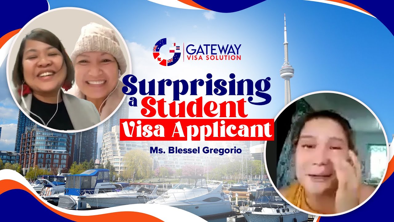 Blessel Received an Early Christmas Present from Gateway Visa Solution! - YouTube