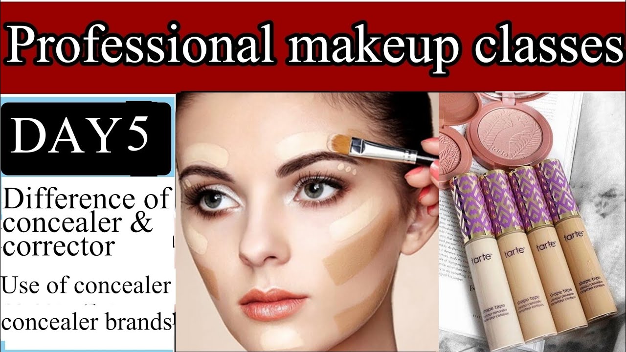 Difference between correction and concealing | Use of concealer ...