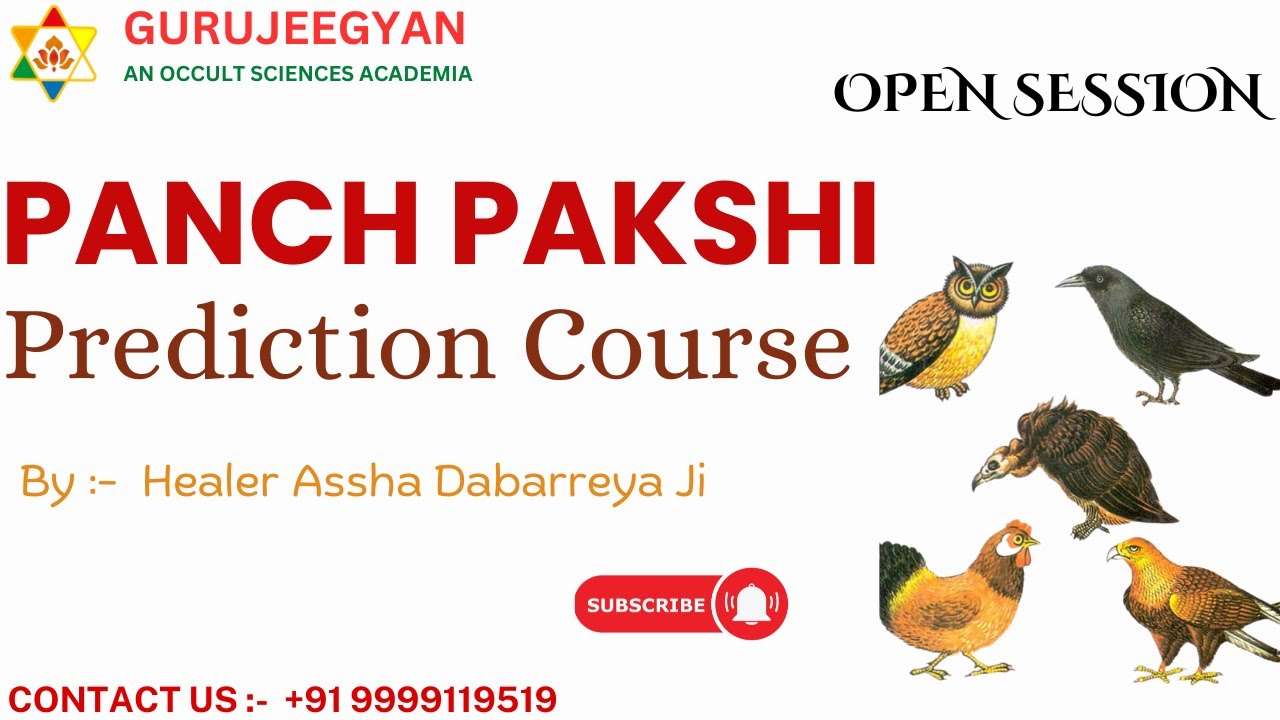 Panch Pakshi Prediction Open Session #pakshi #astrology #onlinecourses ...