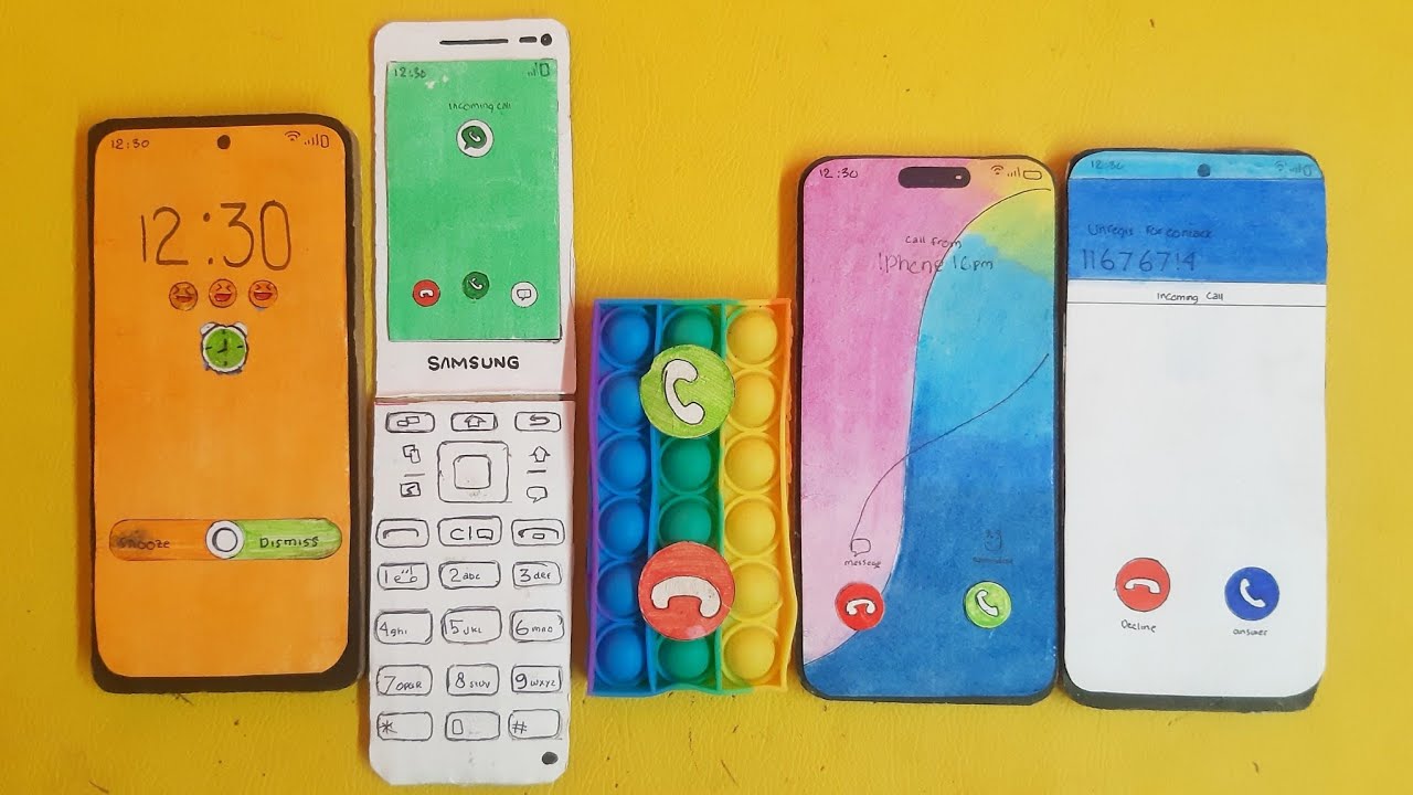 ASUS ZF 12 + SAMSUNG FLIP + POP IT PHONE + IPHONE 16 PM + OPPO FX8 ...