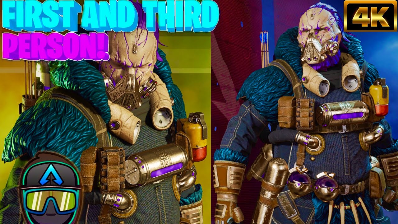 Apex Legends Legendary Caustic Philosopher's Stone Skin Showcase In ...