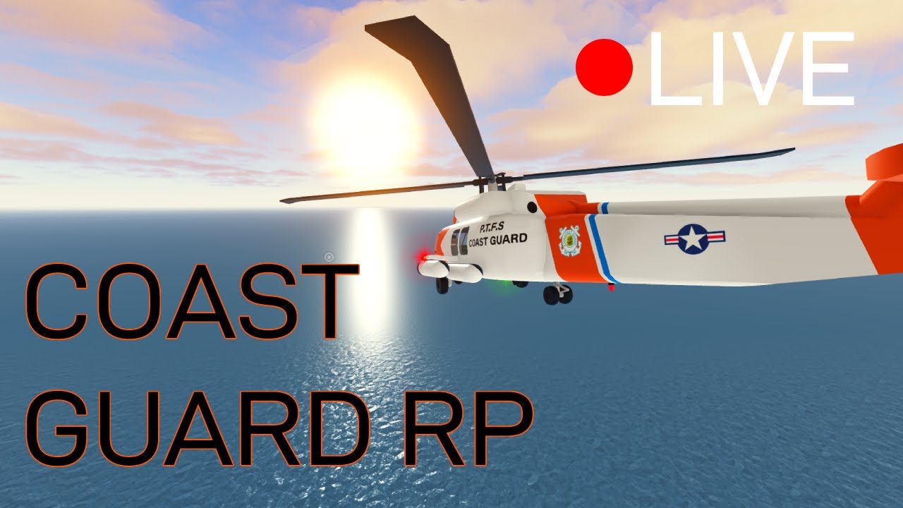 Coast Guard roleplay | doing Q&A | Road to 40 subs (roblox) - YouTube