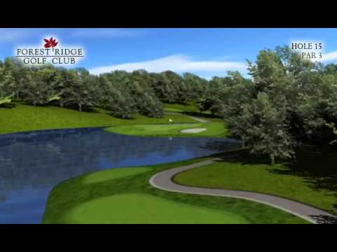 Forest Ridge Golf Course Hole 15 - YouTube