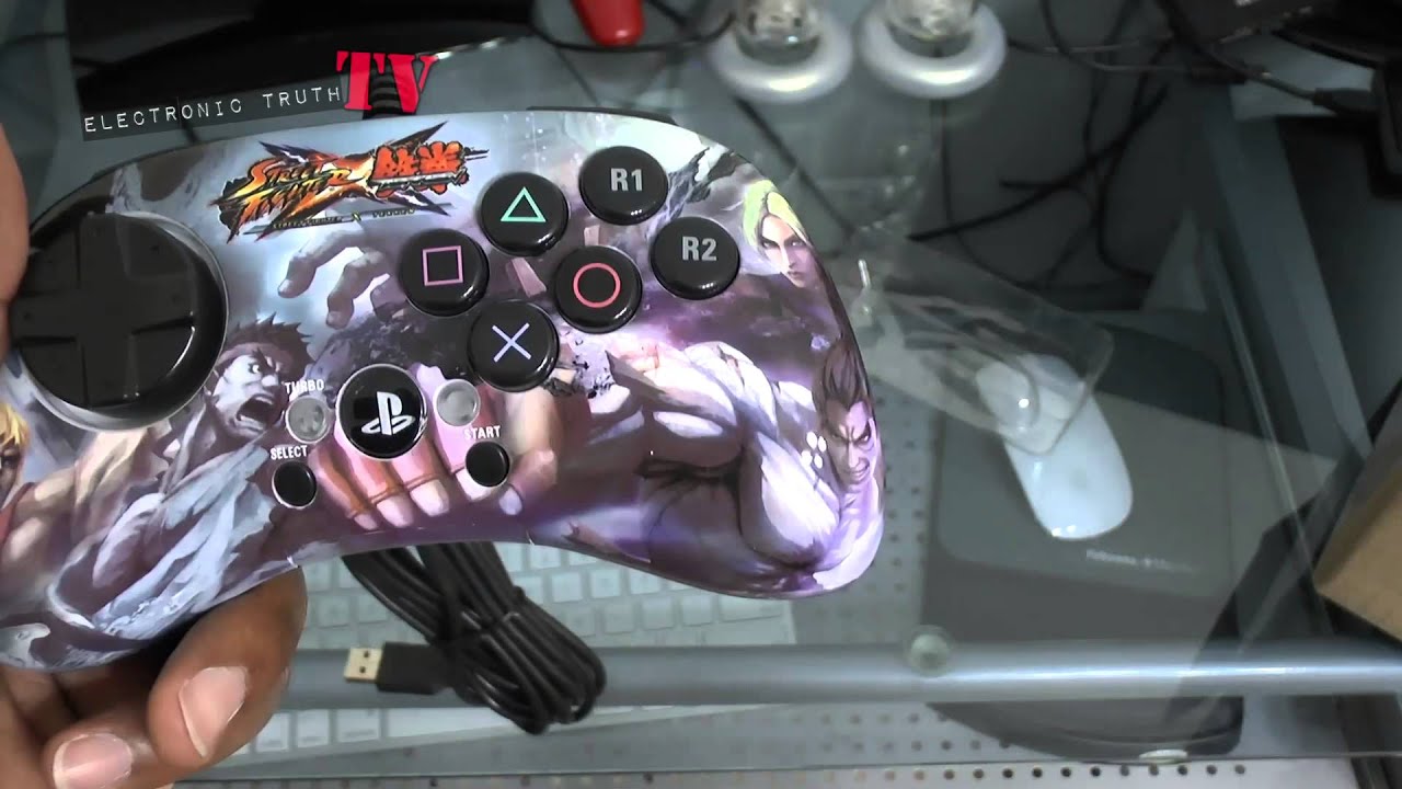 Street Fighter X Tekken FightPad Unboxing - YouTube