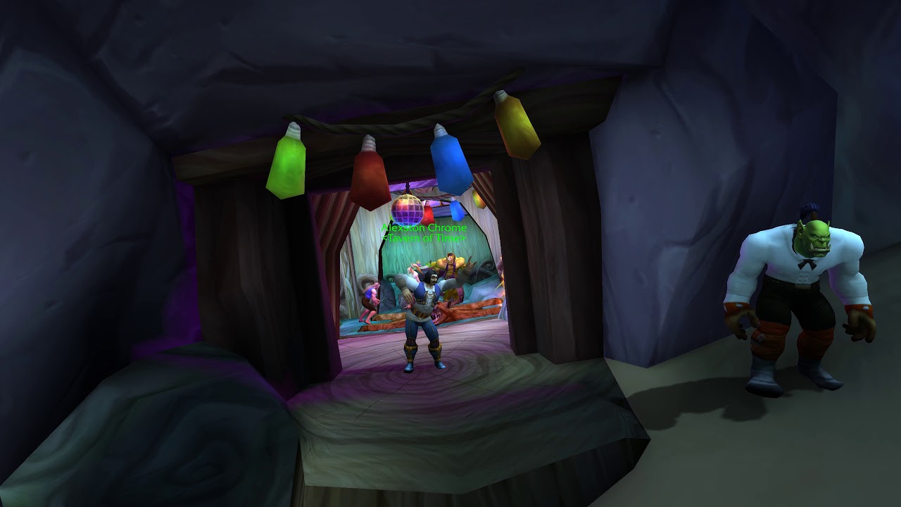 World Of Warcraft - Retail - Tavern of Time Disco party - YouTube
