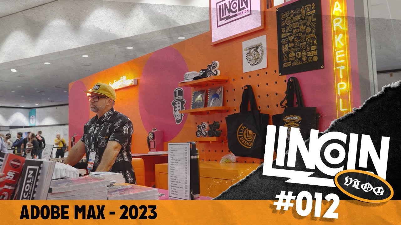 Lincoln Design Co. First Time at Adobe Max - 2023 Los Angeles - YouTube