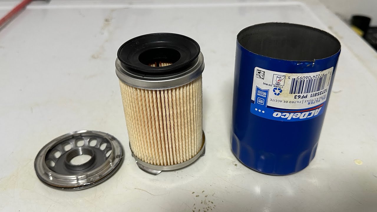 How To Cut Open Spin On Oil Filters (No Saw) - YouTube