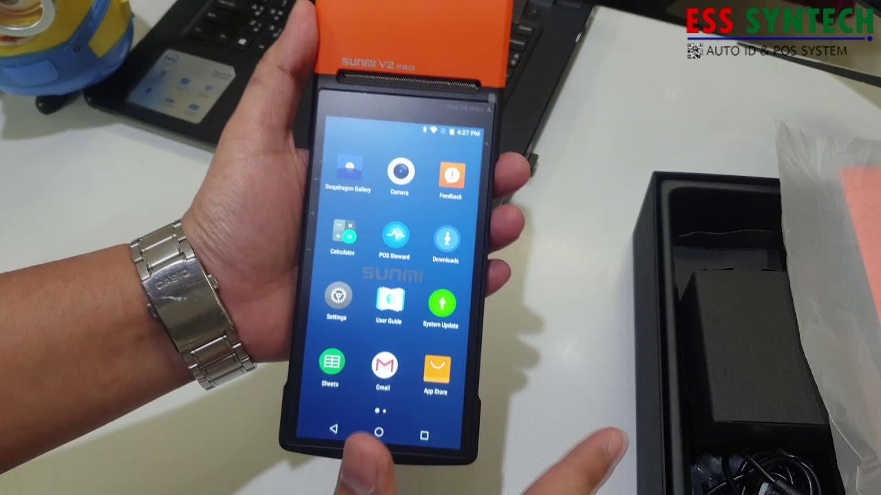 SUNMI V2 Pro Android POS มีเครื่องพิมพ์ในตัว ขวัญใจร้านค้าออนไลน์ Van ...