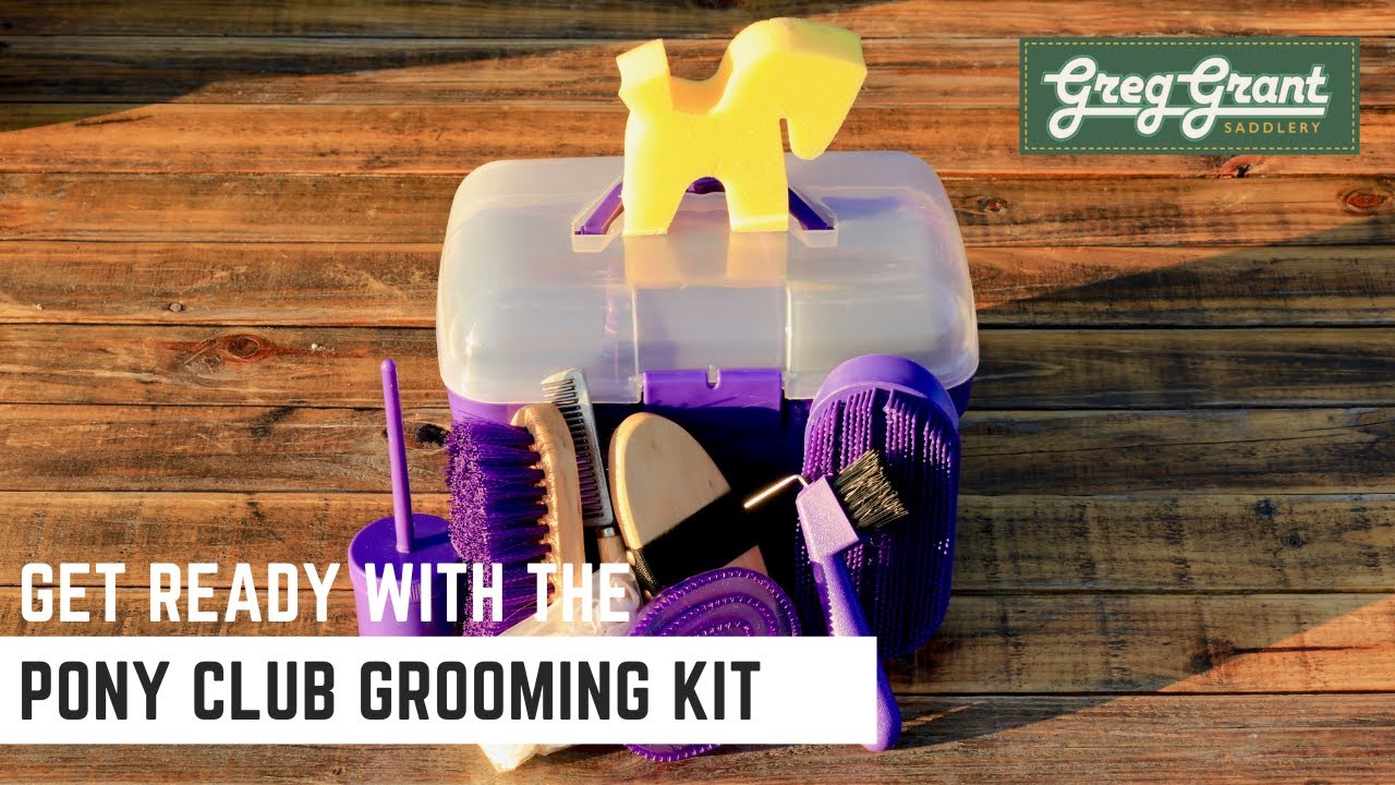 Stay Organised with the Pony Club Grooming Kit - YouTube