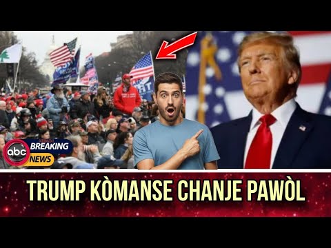 Gwo Nouvèl | Trump komanse chanje pawol - anpil ameriken kite votel ...