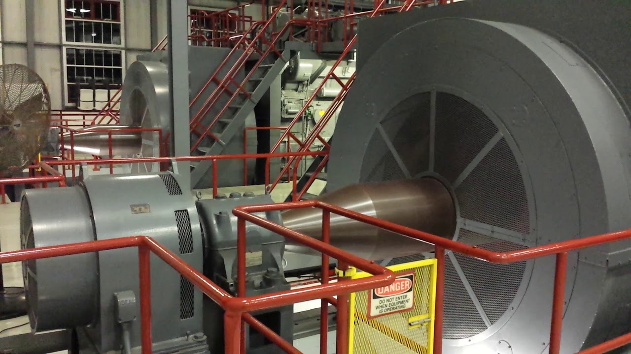 Cooper Bessemer LSV20 5200KW Diesel Generator. - YouTube