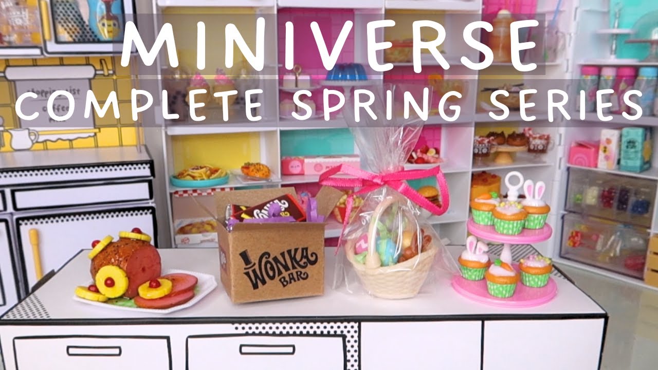 MINIVERSE New Spring Series Complete | Includes rare Wonka Bars - YouTube