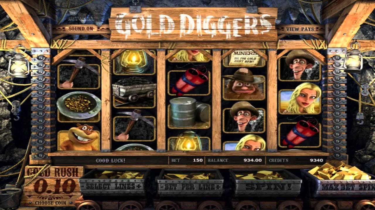 Gold Diggers ™ free slots machine game preview by Slotozilla.com - YouTube