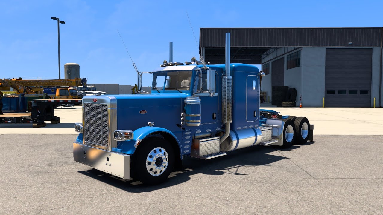 American Truck Simulator 1.50 New Pizzster 389 V 5.0 Overview - YouTube
